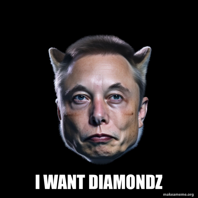 I want Diamondz Meme Generator