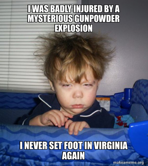 I was badly injured by a mysterious gunpowder explosion I never set ...