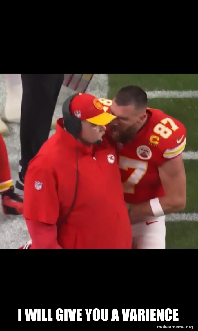 I WILL GIVE YOU A VARIENCE - Travis Kelce and Coach Meme Generator
