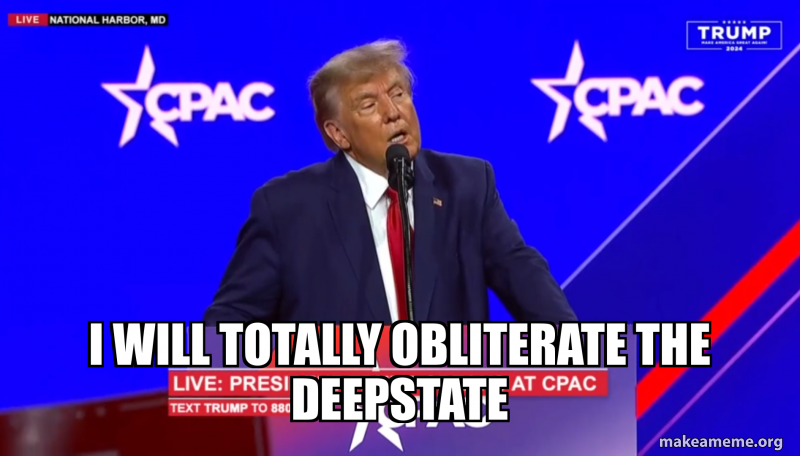 I will totally obliterate the deepstate Meme Generator