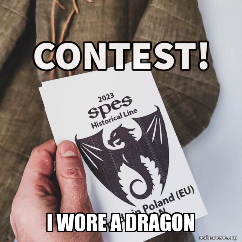 I Wore a dragon Meme Generator