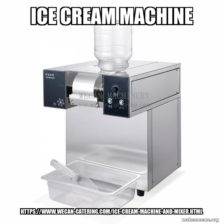 Ice cream machine https://www.wecan-catering.com/ice-cream-machine-and ...