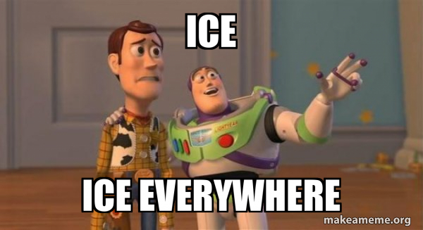 Ice Ice Everywhere - Buzz and Woody (Toy Story) Meme Meme Generator
