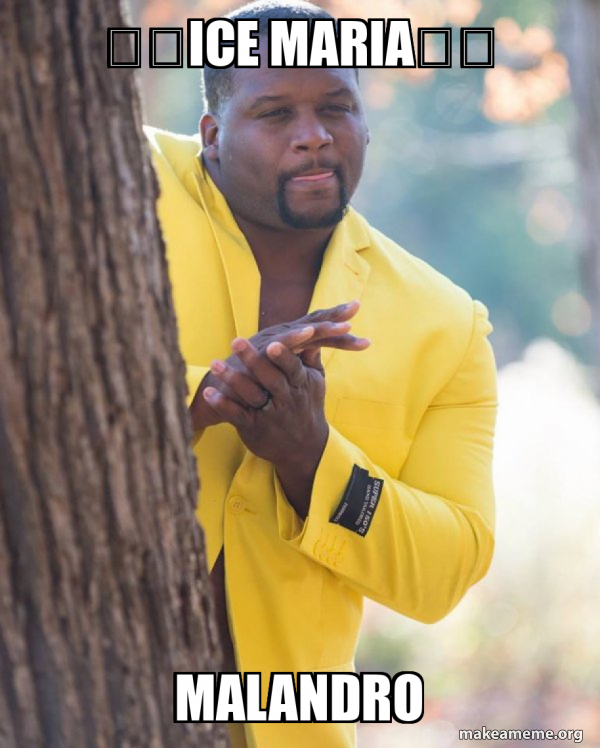 ⚜️Ice Maria⚜️ Malandro - Anthony Adams in Yellow Suit Rubbing Hands ...