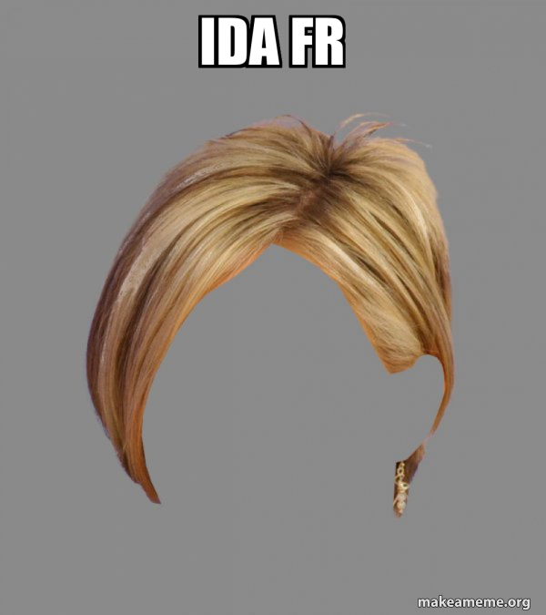 ida fr - The Karen Hair Meme Generator