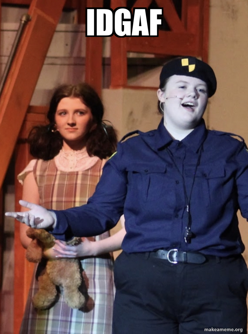 idgaf Meme Generator