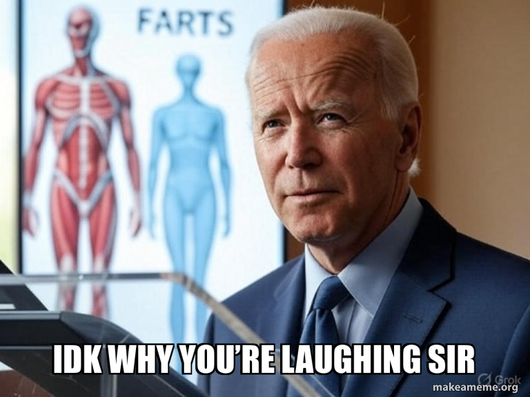 Idk why you’re laughing sir Meme Generator