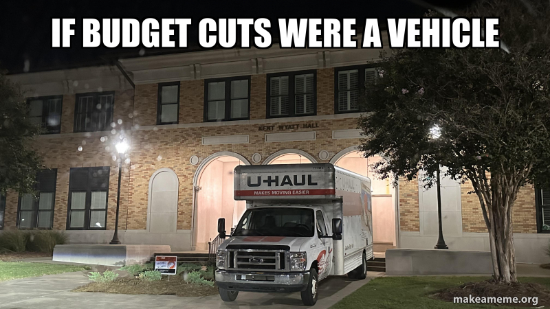 If budget cuts were a vehicle Meme Generator