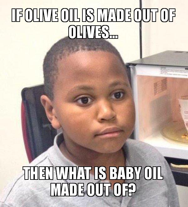 Olive Oil Baby Memes What Tho