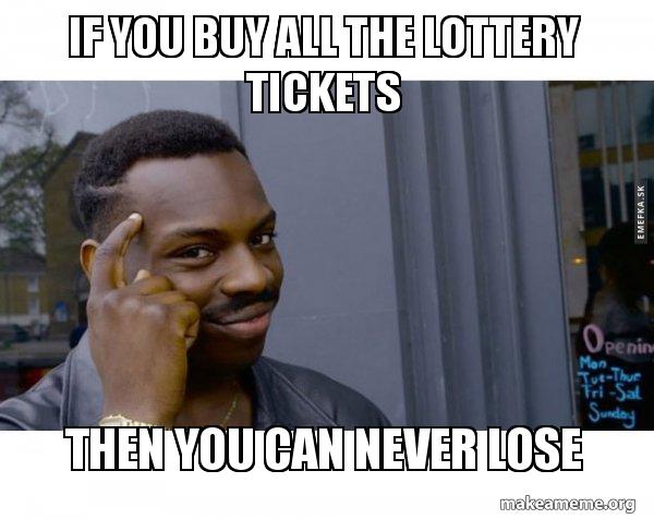 Scratch Ticket Memes Not All Lottery Winners End Up Happy. Guess Which