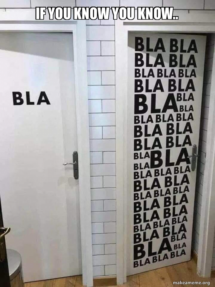 if you know you know.. Meme Generator