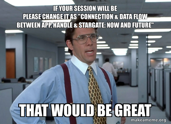 if your session will be please change it as "Connection & Data Flow ...