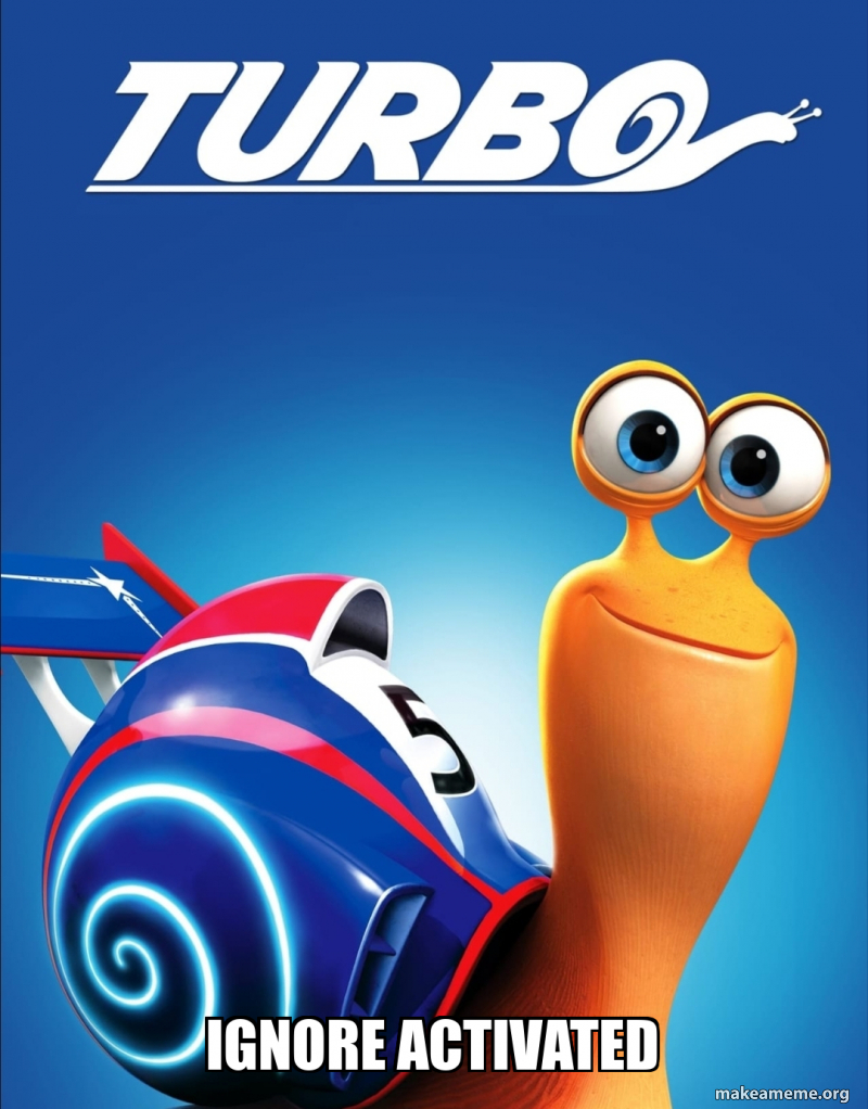 Ignore activated Meme Generator