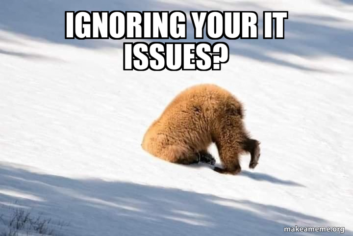 ignoring your it issues? Meme Generator