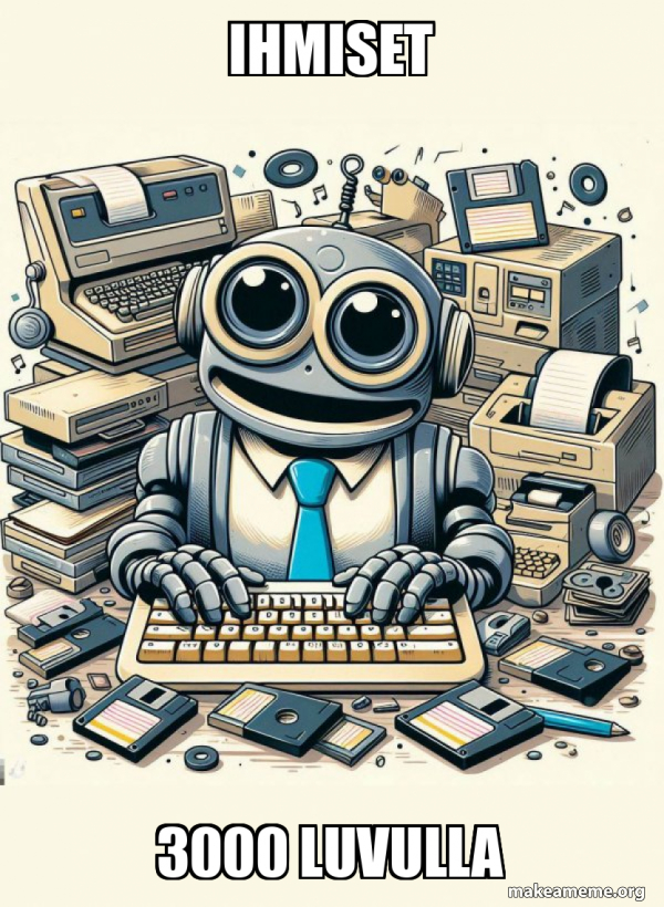 Ihmiset 3000 luvulla - Ai Meme Generator