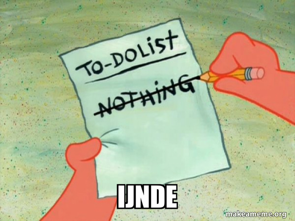IJNDE - TO-DO List Meme Generator
