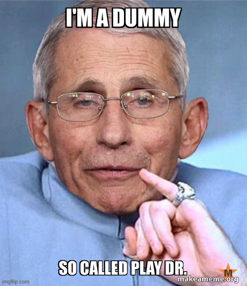 I'm A dummy So called play dr. Meme Generator
