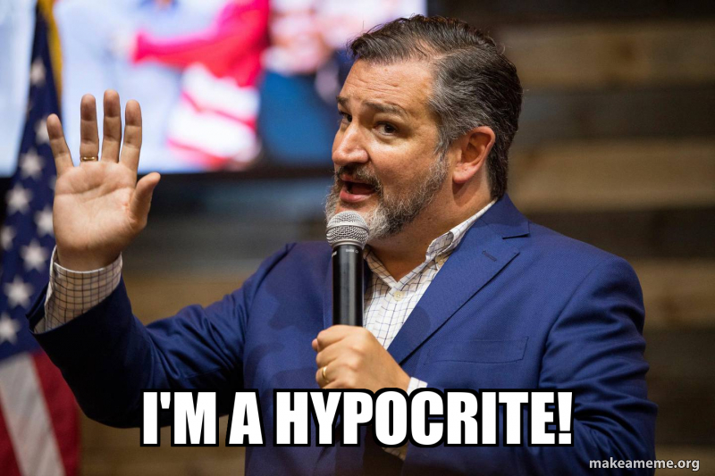 i'm a hypocrite! Meme Generator