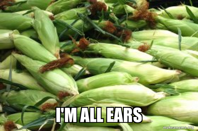 I'm All EArs Meme Generator