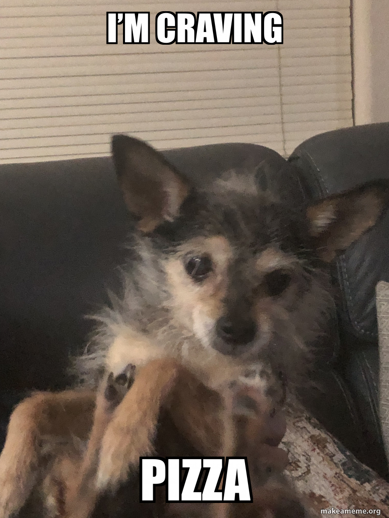 I’M CRAVING PIZZA Meme Generator