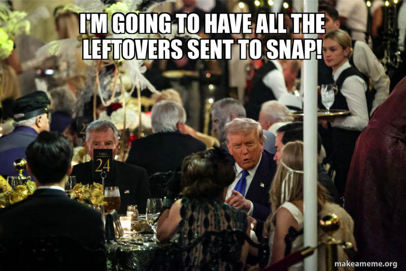 i'm going to have all the leftovers sent to snap! Meme Generator