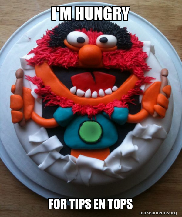 i'm hungry for tips en tops - Cake Day Meme Generator