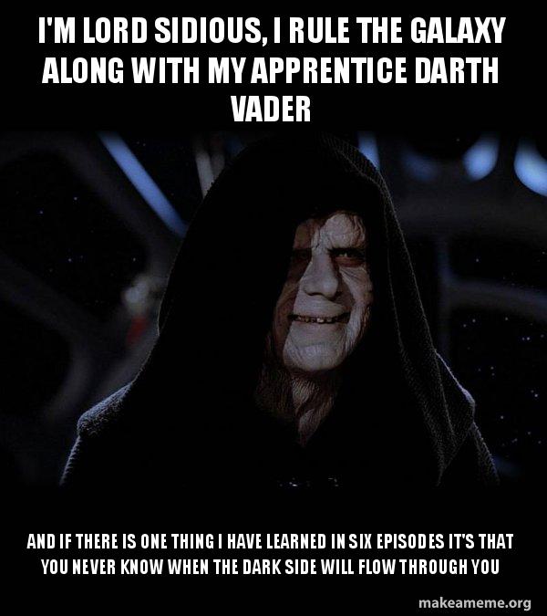 Lord Sidious Memes