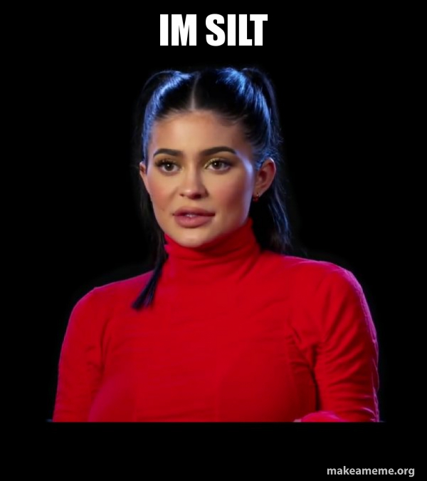 Im silt - Kylie Jenner Meme Generator