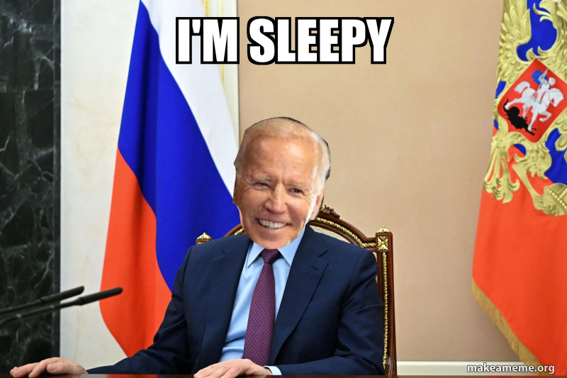 I'M SLEEPY Meme Generator