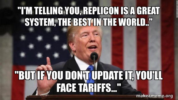 "I'm telling you, Replicon is a great system, the best in the world ...