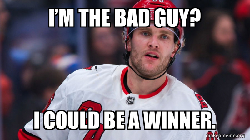 I’m the bad guy? I could be a winner. Meme Generator
