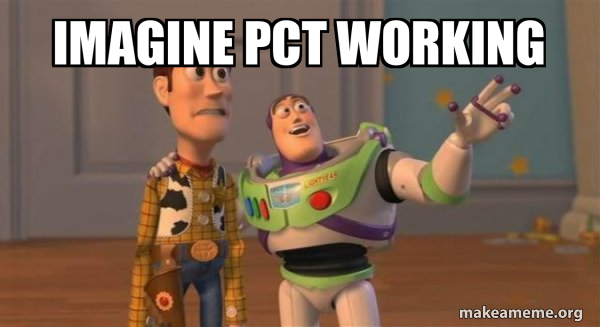 Imagine PCT Working - Buzz and Woody (Toy Story) Meme Meme Generator