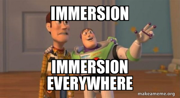 Immersion Immersion Everywhere - Buzz and Woody (Toy Story) Meme Meme ...