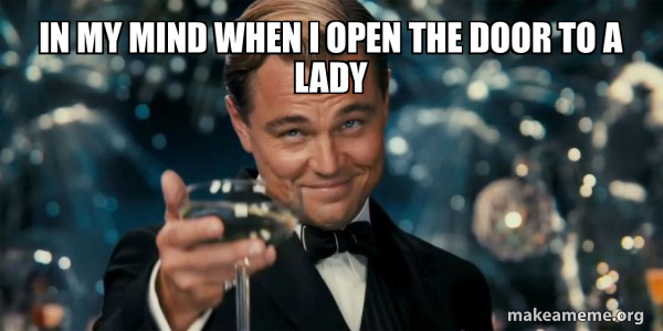 in my mind when i open the door to a lady - Great Gatsby Reaction ...