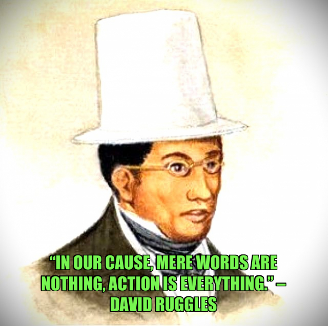 “In our cause, mere words are nothing, action is everything.” – David ...