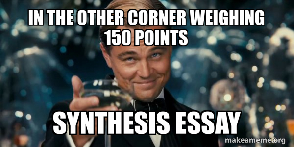 In the other corner weighing 150 points Synthesis Essay - Great Gatsby ...