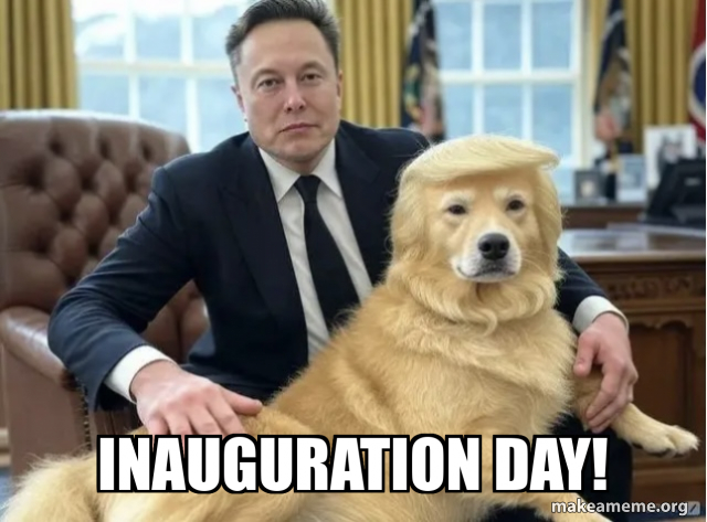 Inauguration day! Meme Generator