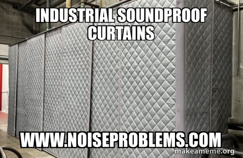 Industrial soundproof curtains www.noiseproblems.com - Industrial ...