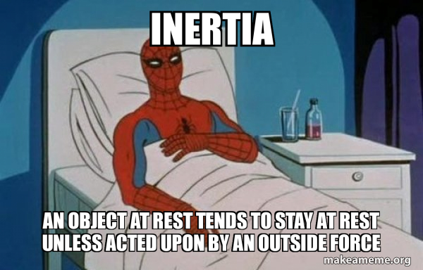 Inertia An object at rest tends to stay at rest unless acted upon by an ...
