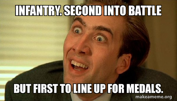 Infantry Cord Memes