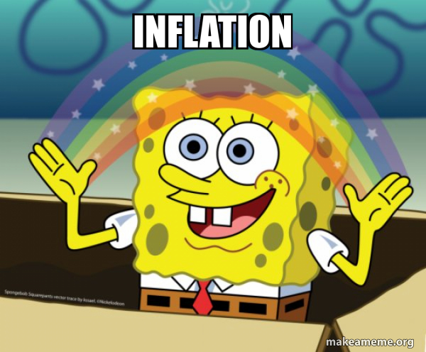 Inflation - Rainbow SpongeBob Meme Generator