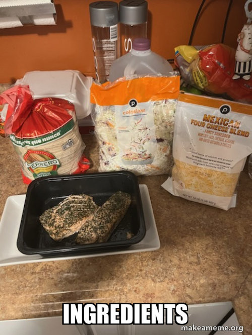 ingredients Meme Generator