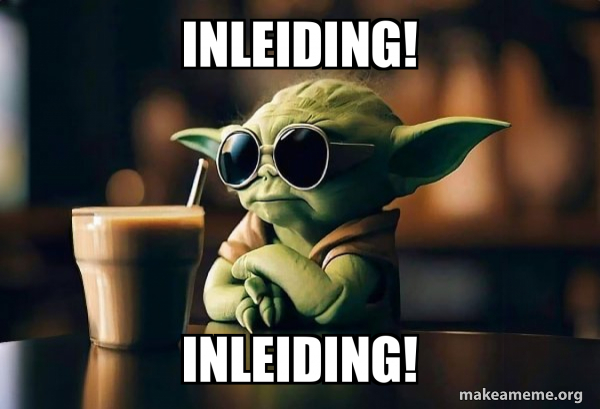 Inleiding! Inleiding! - Cool Yoda (Sunglasses) Meme Generator