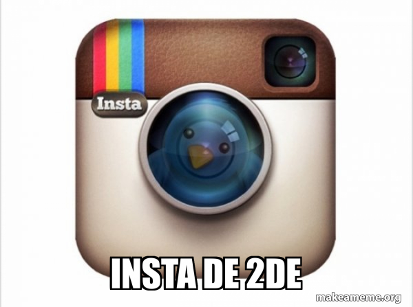 insta de 2de - Instagram twitter Meme Generator