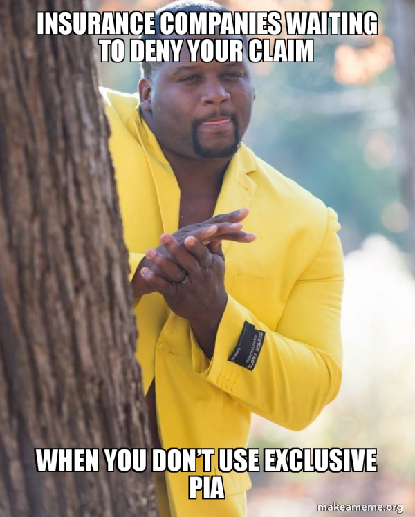 Insurance companies waiting to deny your claim When you donâ€™t use ...