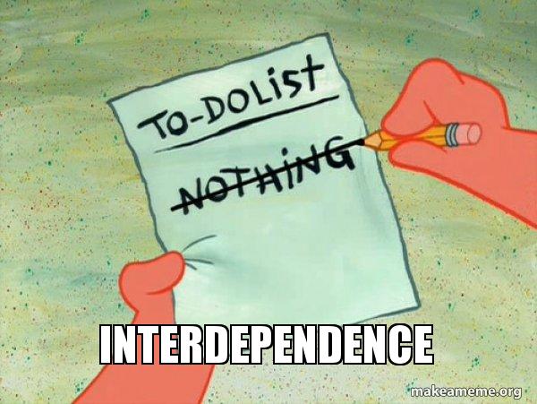 Interdependence - TO-DO List Meme Generator