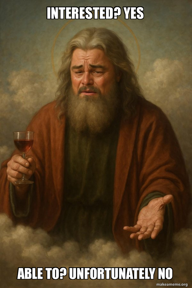 Interested? Yes Able to? Unfortunately No - God’s Utter Disappointment ...