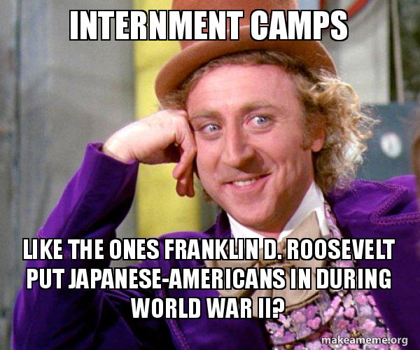 internment camps like the ones franklin d. roosevelt put japanese ...