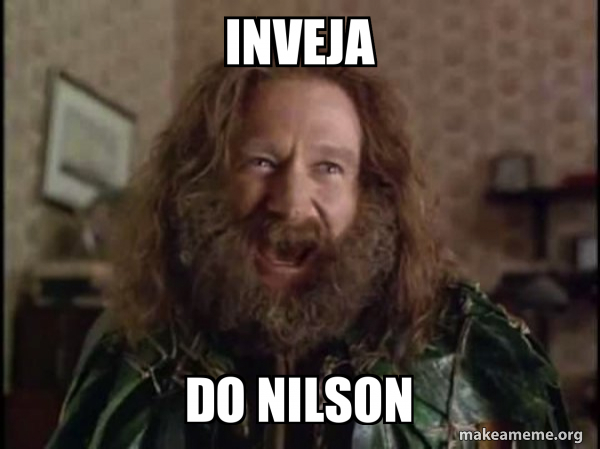 INVEJA DO NILSON - Robin Williams - What year is it? Jumanji Meme Generator