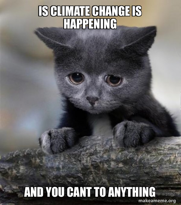 is climate change is happening and you cant to anything - Confession ...